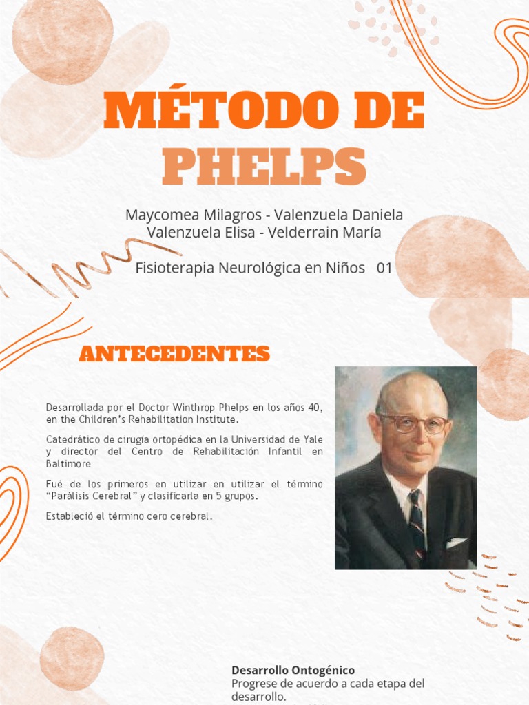 Método Phelps en Fisioterapia Infantil | PDF | Músculo esquelético ...
