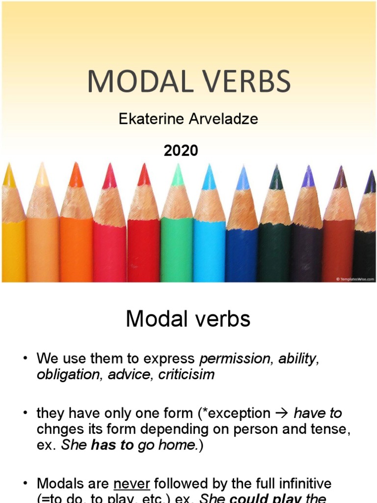 Modal Verbs Explained in 40 Characters | PDF | Verb | Language Mechanics