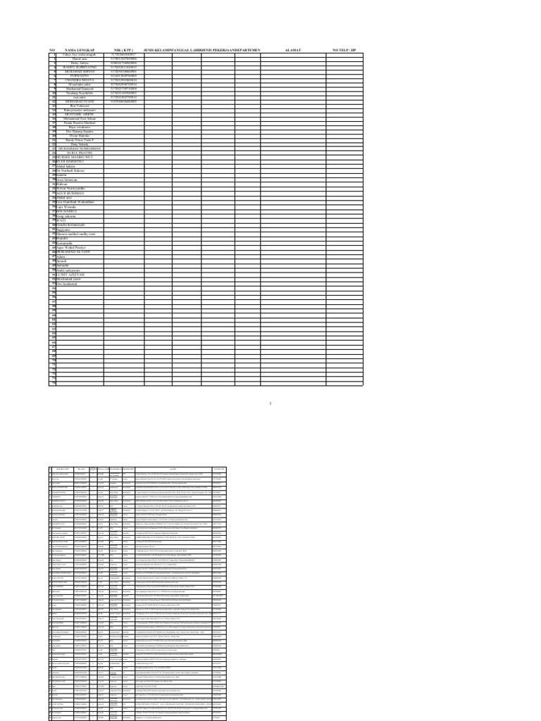 Form Pendaftaran Peserta Medical Check Up-Kasyasindo-Revisi | PDF