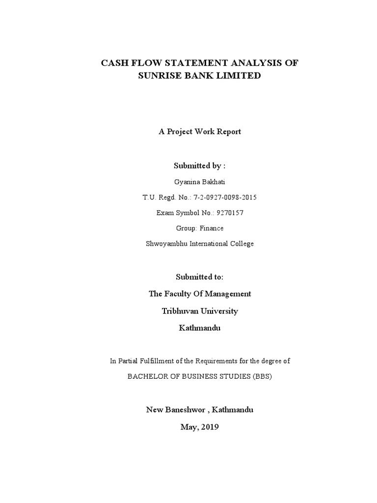 My Report For Bbs 4th Year Final (Repaired) | PDF | Survey Methodology ...