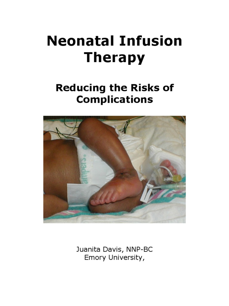Neonatal IV Therapy Complications Guide | PDF | Intravenous Therapy | Wound