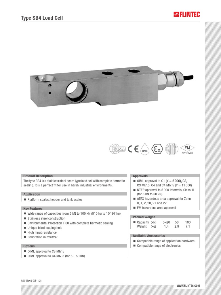 A01-Rev3-GB SB4 Data Sheet | PDF | Electricity | Electrical Engineering