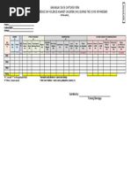 BHW Profiling Tool Template | PDF