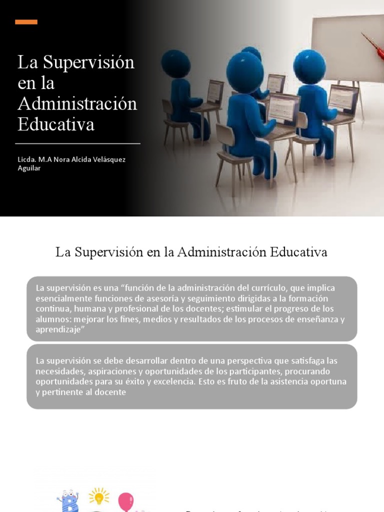 La Supervisión en La Administración Educativa | PDF | Plan de estudios ...