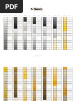 Pantone and HKS Color Codes List | PDF | Qualia | Color