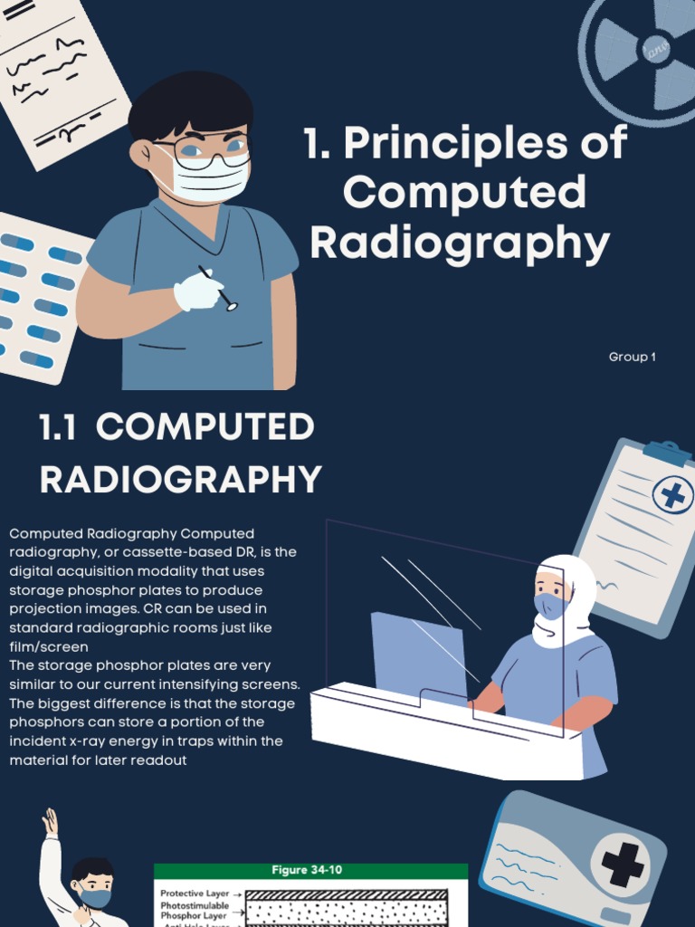 Principles of Computed Radiography: Group 1 | PDF | Radiography ...