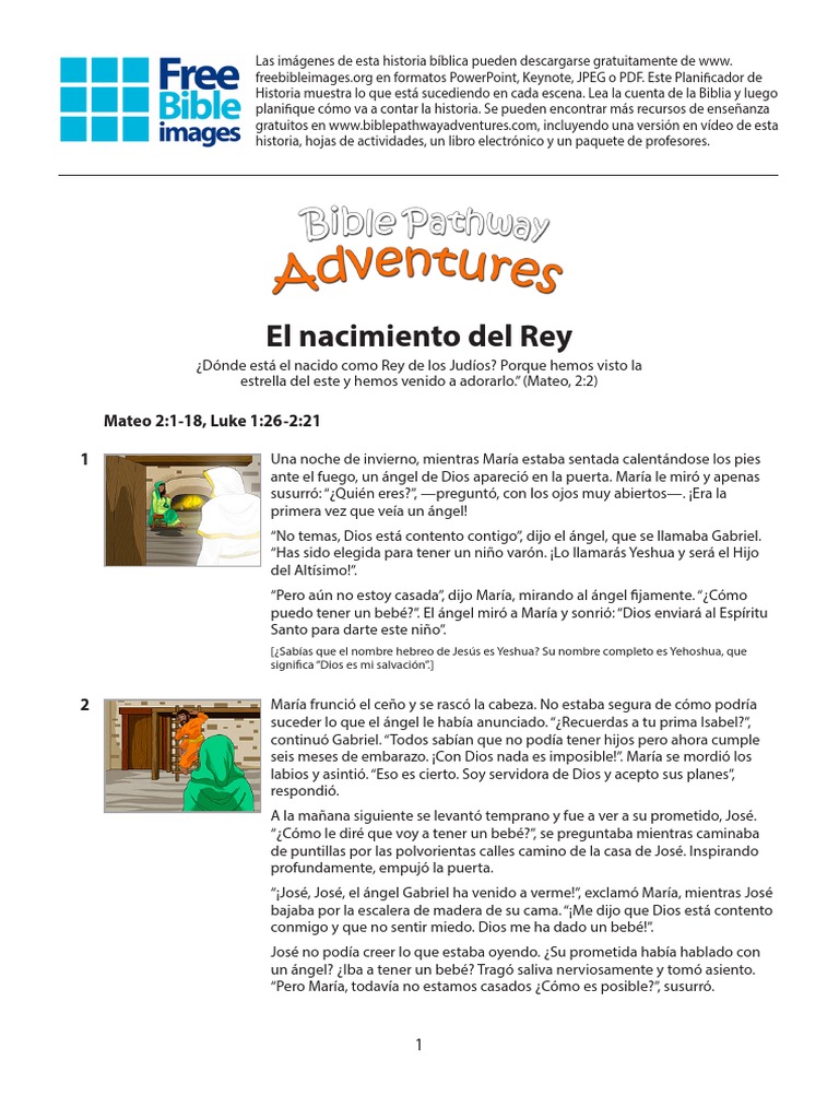 El Nacimiento Del Rey | PDF | María, madre de Jesús | Belén