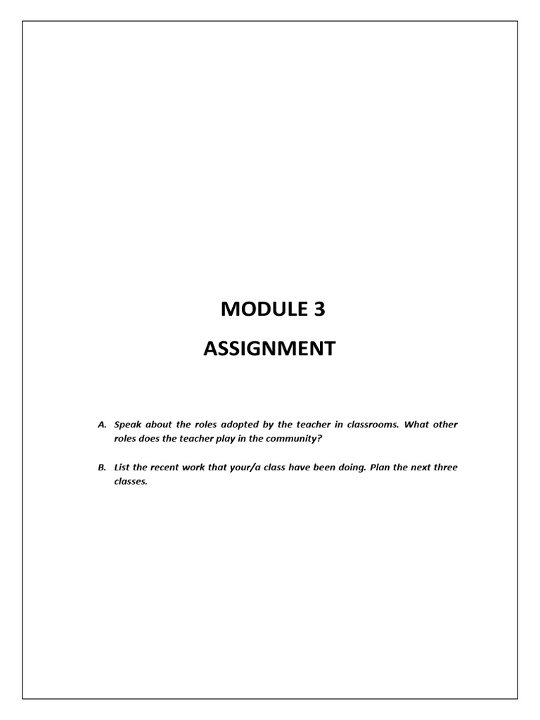 Teacher Roles and Classroom Dynamics | PDF | Teachers | Question