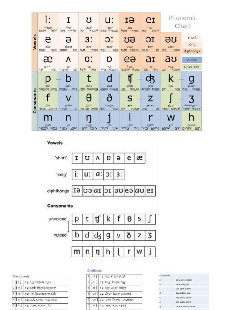 44 Phonemes | PDF