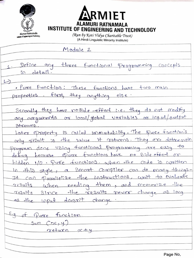 PCPF-Assignment 2 | PDF