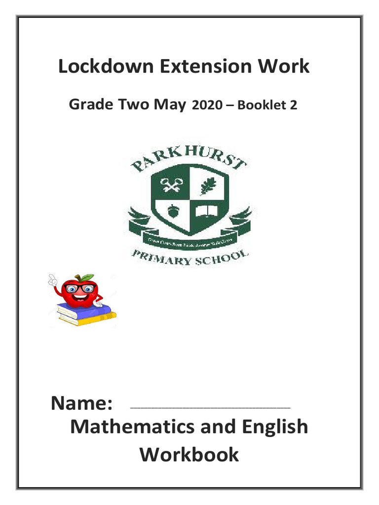 Grade 2 Lockdown Activity Workbook | PDF
