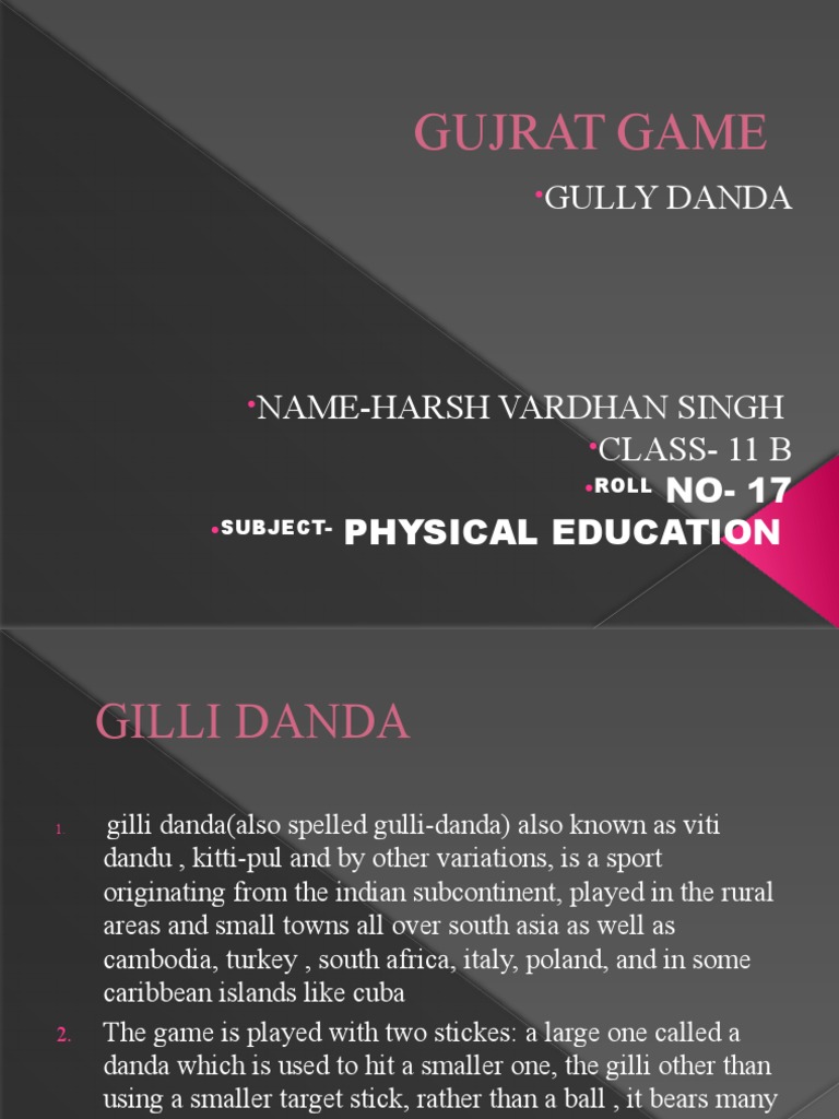 Gilli Danda: Rules and Gameplay Overview | PDF | Sports | Leisure