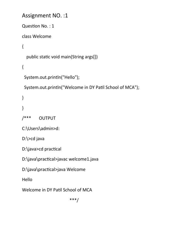 Assignment 1 Pdf Computer Engineering Object Oriented Programming