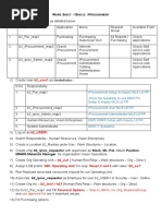 Iprocurement Setup Document and It'S Basic Flows in R12.2 | PDF | Procurement | Commodity