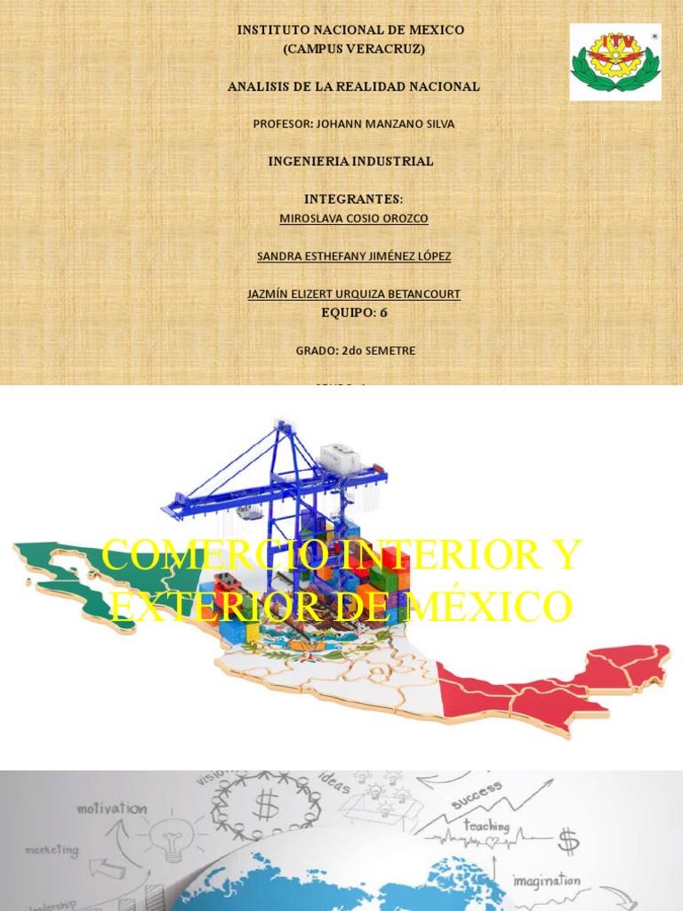Comercio Exterior e Interior de Mexico | PDF | Tratado de Libre ...