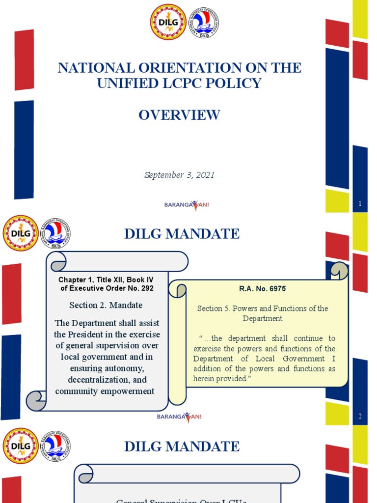 LCPC Guidelines and Composition Overview | PDF | Local Government | Government
