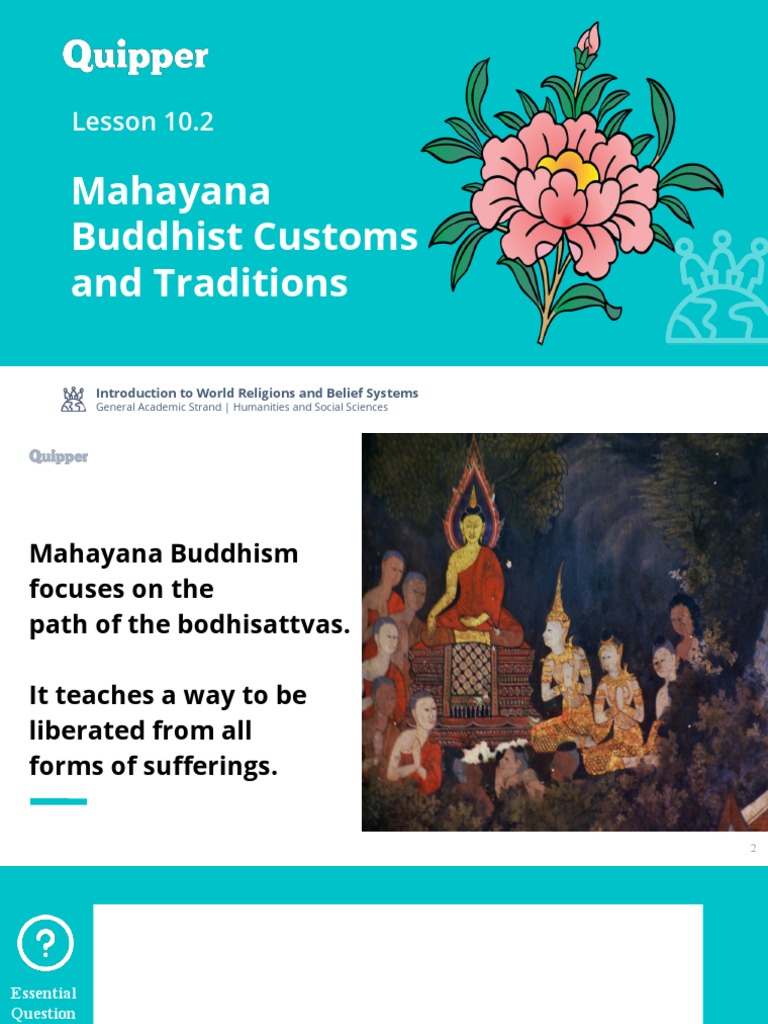 Mahayana Buddhism Core Teachings | PDF | Noble Eightfold Path | Mahayana
