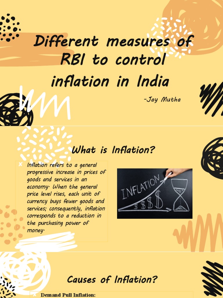 Different Measures of RBI To Control Inflation | PDF | Inflation ...