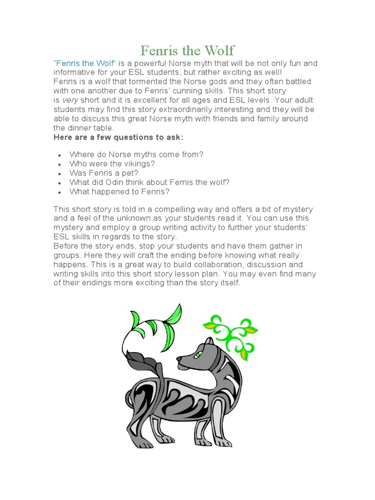 Fenris The Wolf | PDF