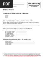 Vaje Z Rešitvami Priredja Podredja | PDF