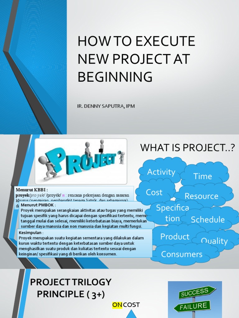 Project Execution Preparation | PDF | Procurement | Economies