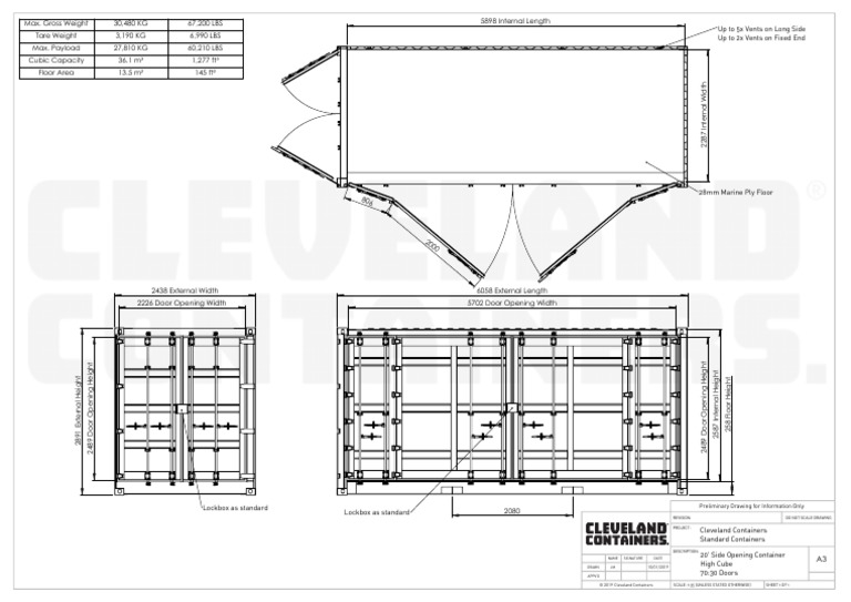 Preliminary Drawing For Information Only: Revision: Project: Do Not ...