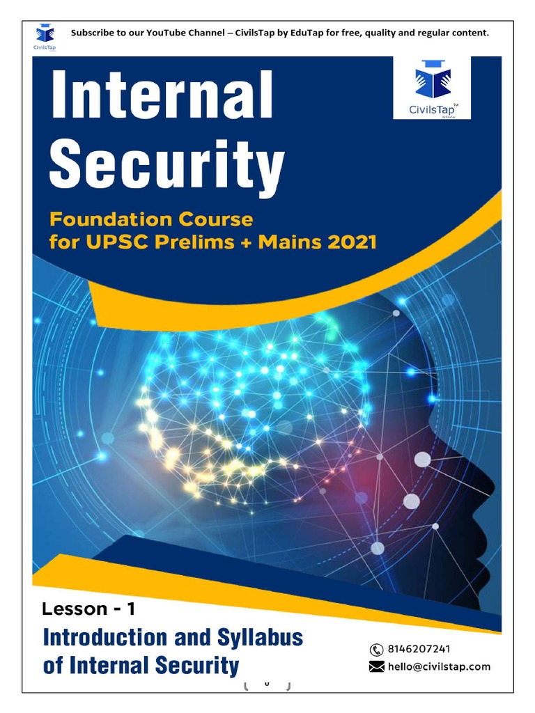 Internal Security | PDF