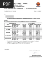 IOCL Bulk and Packed Bitumen Prices 2024 | PDF