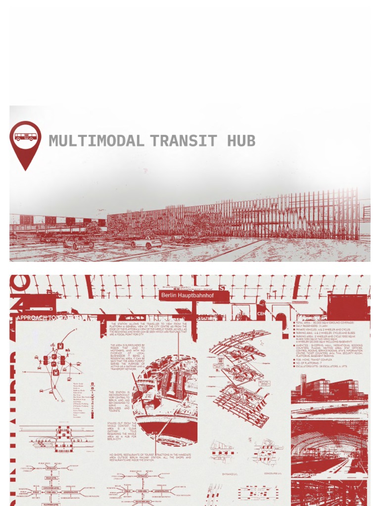 Multi-Modal Transit Hub Floor Plans | PDF | Transport