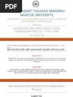 Student Registration and Enrollment Form Process On RGPV Portal | PDF ...