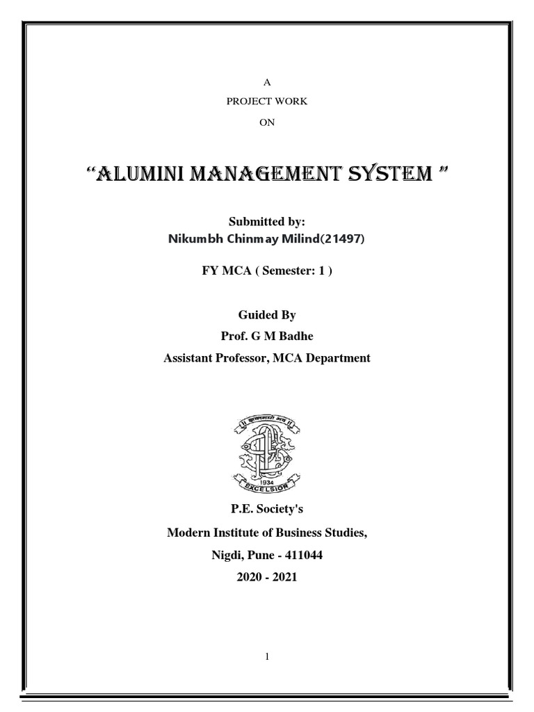 Alumni Management System 21497 | PDF | Login | User (Computing)