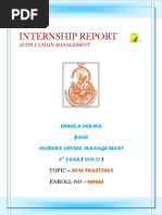 Supply Chain Management - Tata Motor | PDF | Supply Chain | Inventory