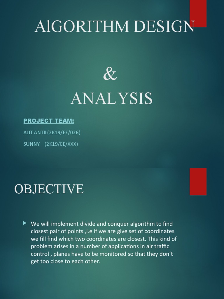 Finding the Closest Pair of Coordinates: A Divide and Conquer Algorithm ...