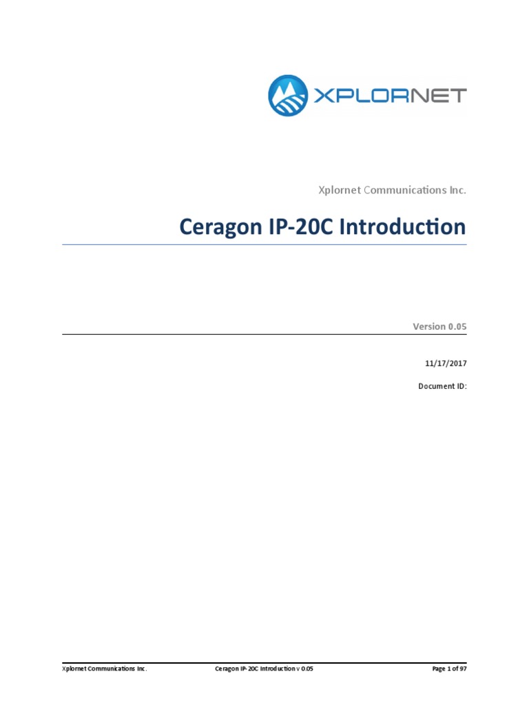 Ceragon IP 20C Introduction V | PDF | Direct Current | Electricity