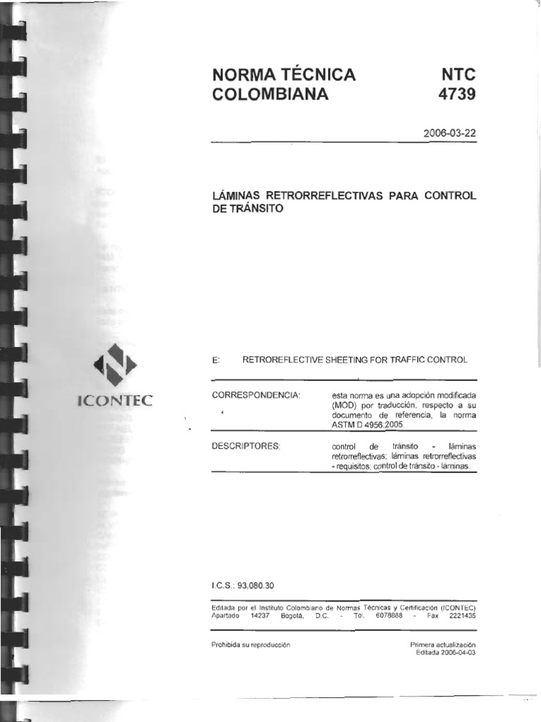 Ntc-4739 - Laminas Retror Cont Tran | PDF