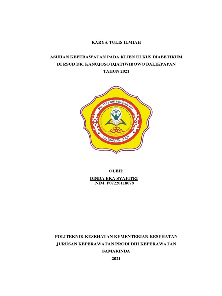 Dinda Eka Syafitri P07220118078 | PDF