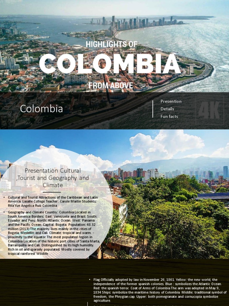 Colombia: Presention Details Fun Facts | Download Free PDF | Colombia
