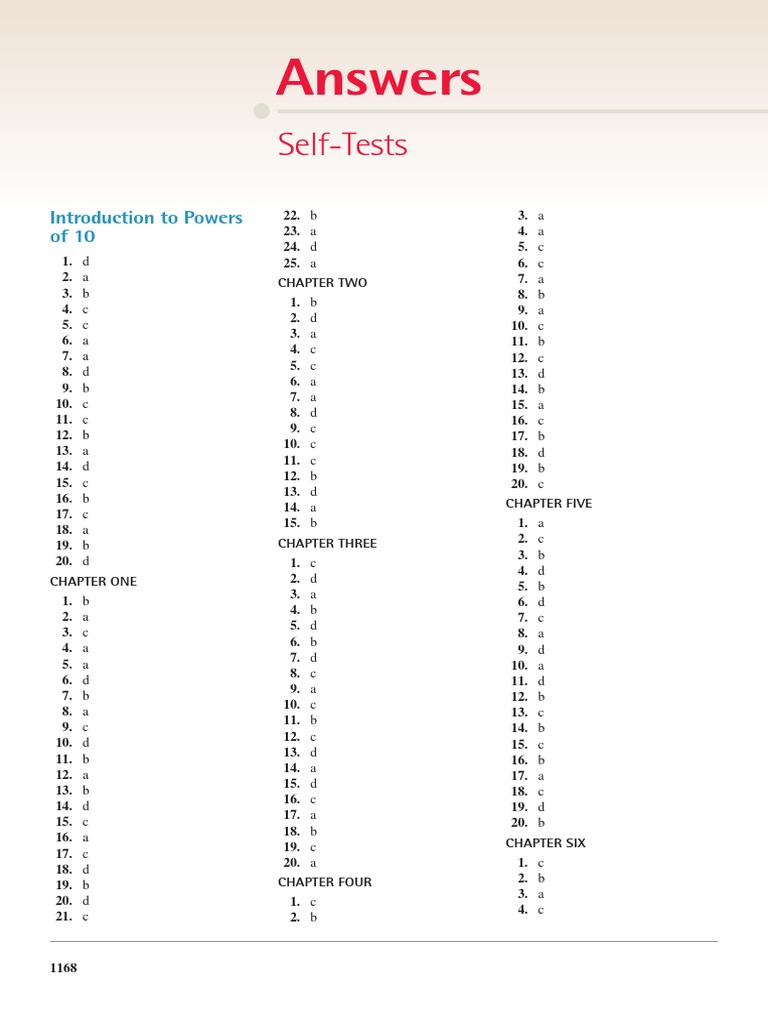 Answers Self Test Grob's Basic Electronics-11ed | PDF