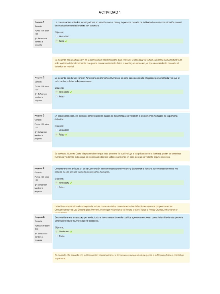 Curso CNDH Prevencion de Tortura | PDF