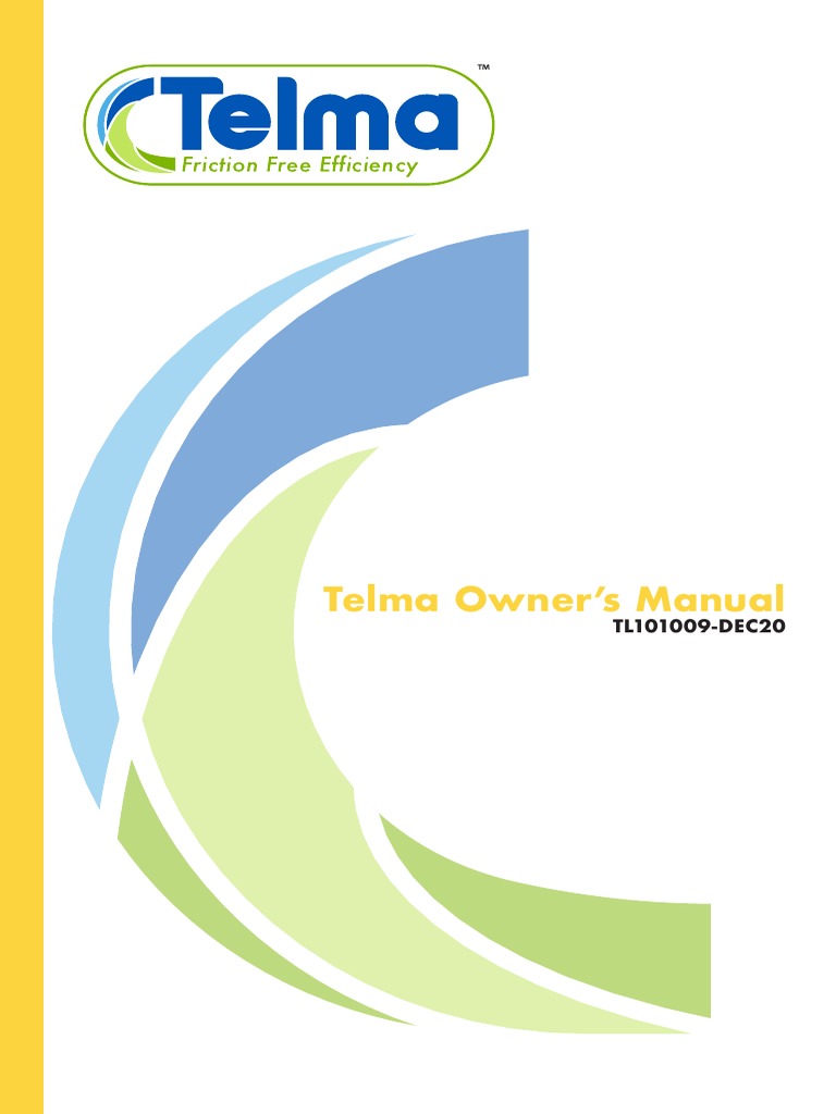 Telma Owner's Manual TL101009 | PDF | Relay | Anti Lock Braking System