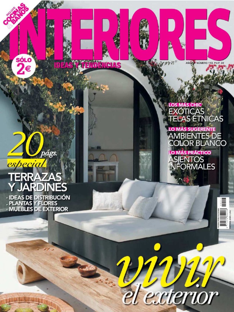 Revista 'Interiores' (Decoración) (2009) (Julio) | PDF