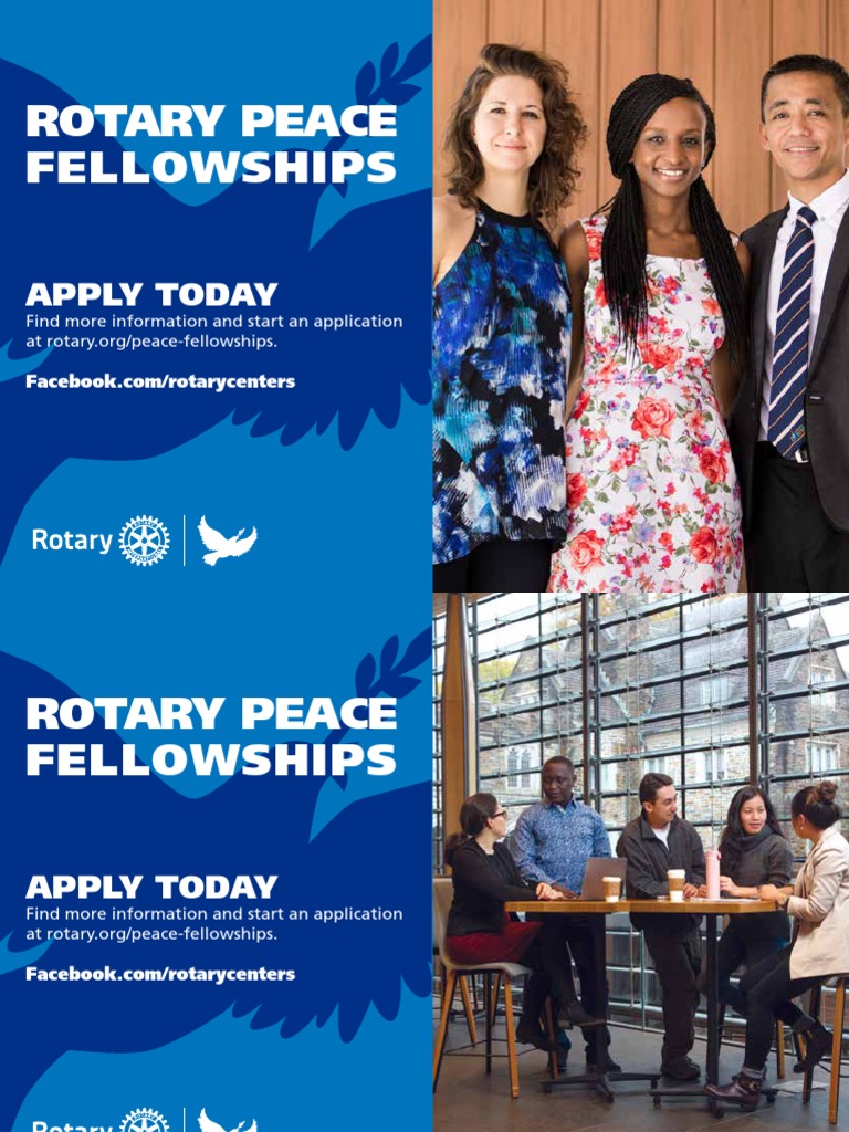 Apply for Rotary Peace Fellowships | PDF | Career & Growth | Art