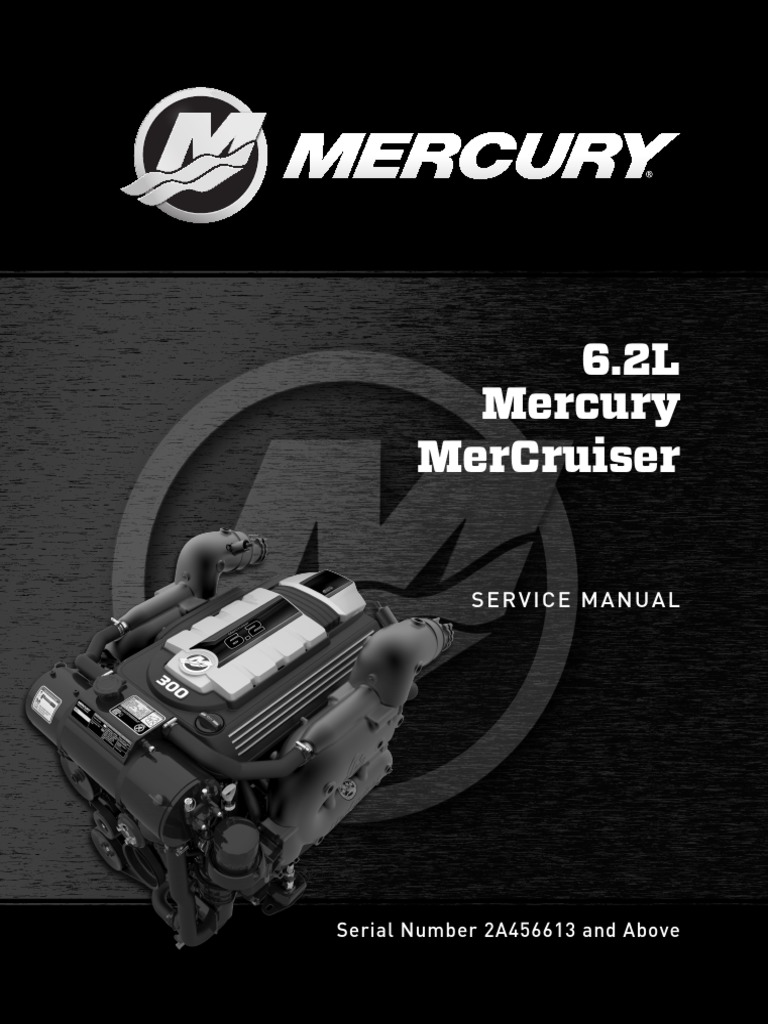 6.2L Mercury Mercruiser: Service Manual | PDF | Gasoline | Motor Oil