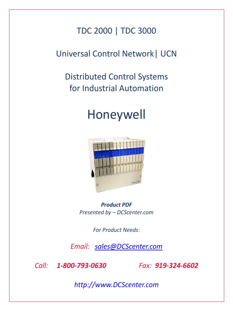 Honeywell TDC 2000 User Manual | PDF | Computers