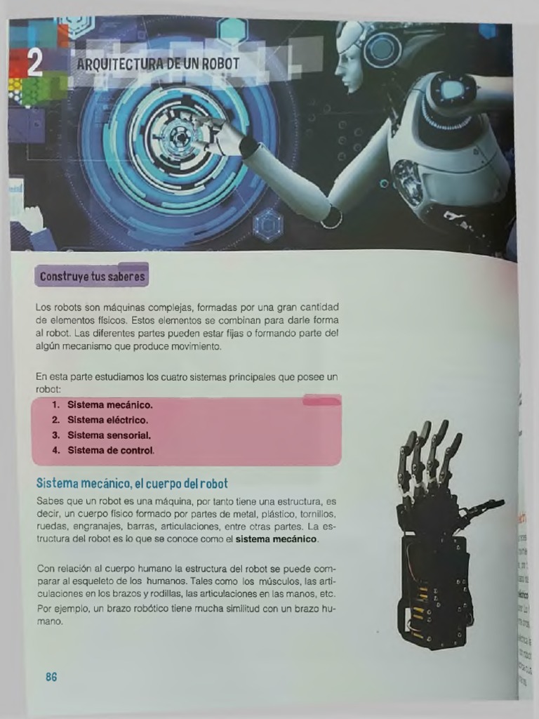 Arquitectura de Un Robot | PDF