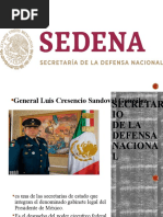 Estructura y Misión de la SEDENA | PDF | Oficial general | Militar