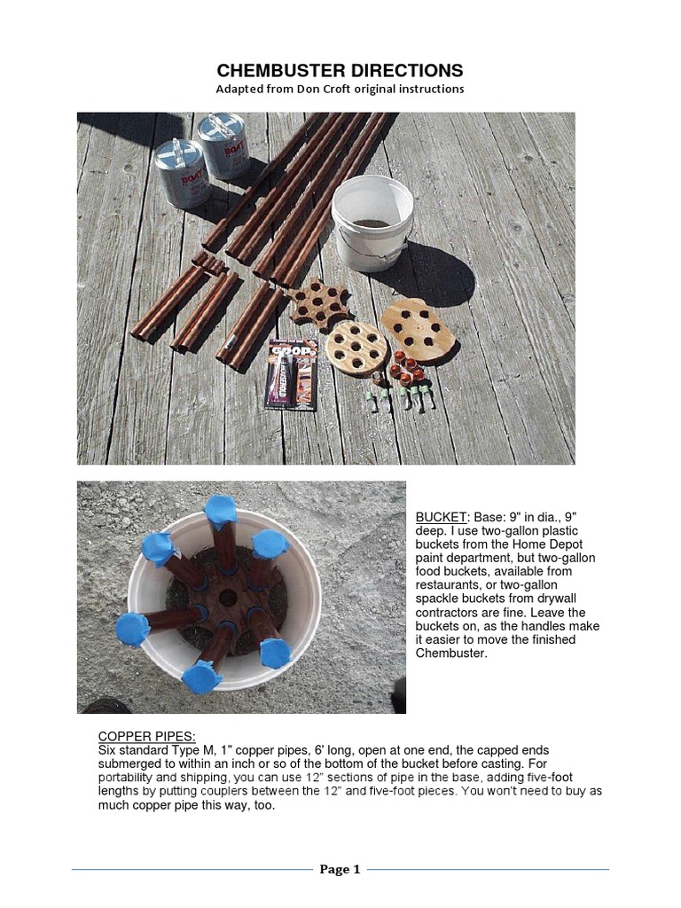 Cloud Buster Instructions | PDF | Pipe (Fluid Conveyance) | Building ...