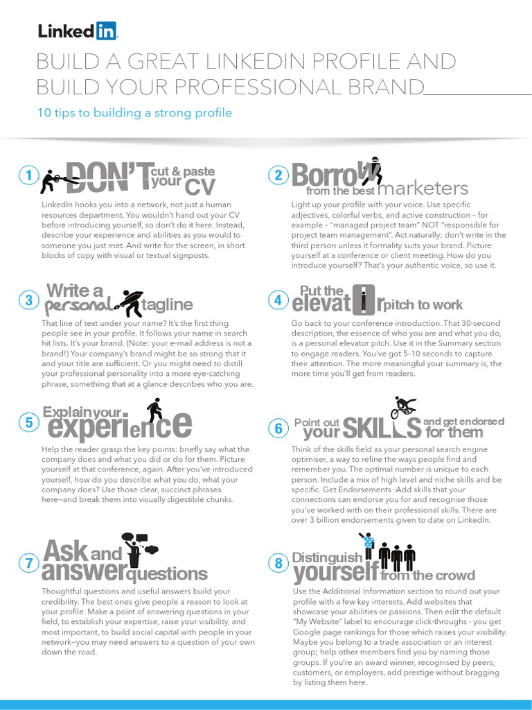 Optimize Your LinkedIn Profile Effectively | PDF | Linked In | Brand