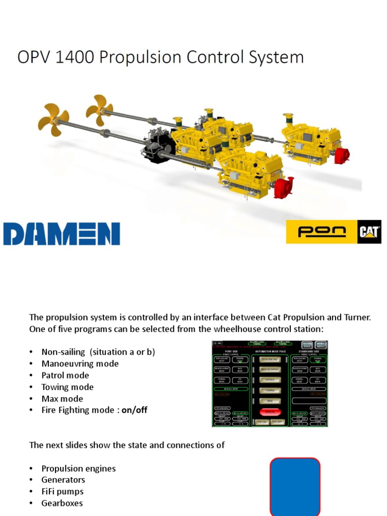 Presentation CAT Propulsion System | PDF | Transmission (Mechanics ...