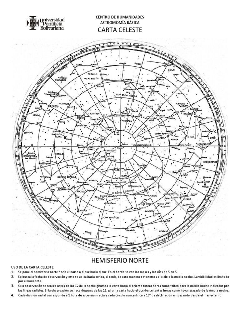 Carta Celeste | PDF | Estrellas | Ptolomeo